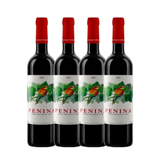 Vinho Tinto Português Penina 750ml Kit c/ 4 - Penina Reserva - Vinho ...
