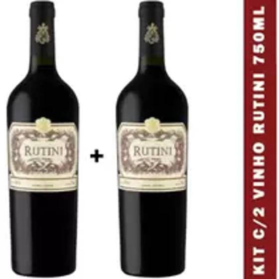 VINHO TINTO RUTINI CABERNET MALBEC 750ML 2UNID. - vinhosm7 - PARCELE EM ...