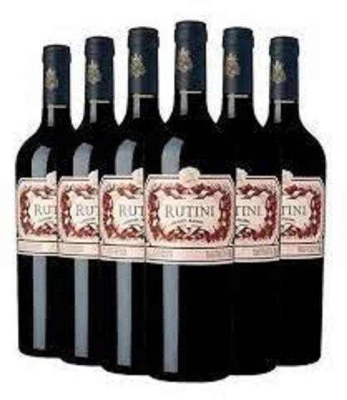VINHO TINTO RUTINI CABERNET MALBEC 750ML - KIT 6 unids - vinhosm7 ...