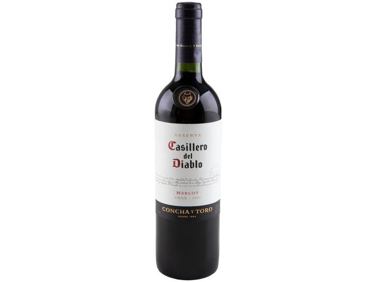 Vinho Tinto Seco Concha y Toro Reserva Casillero - del Diablo Chile ...