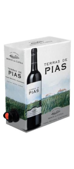 Vinho Tinto Seco Terras De Pias Bib Bag In Box 3L Portugal - Monte Da ...