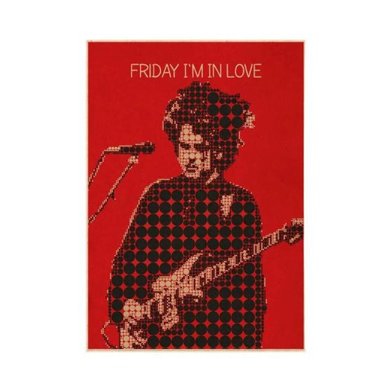Vintage the Cure Rock Band Music Star Poster Impressão Em Tela Retro ...