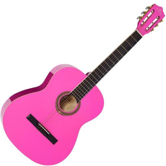 Violão Acústico Michael Clássico Aço VM15S Pk - Violão - Magazine Luiza