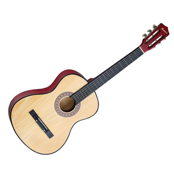 Violão Bege Clássico Cordas Nylon - Queens - Violão - Magazine Luiza