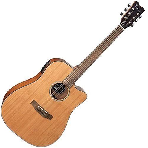Violão Folk Eletroacústico Maciço Eq Promix Emd660 Eagle - Violão ...