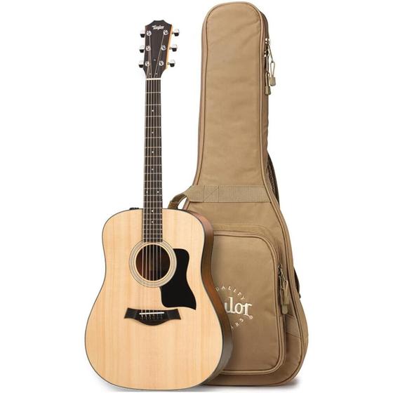 Violão Folk Taylor 110E Elétrico Cordas de Aço - Natural - Violão ...