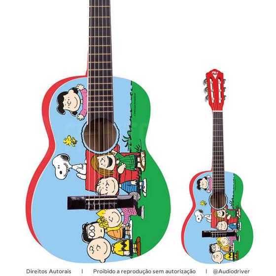 Violão Infantil Snoopy Amigos VIS-A1 para Crianças de 3 a 5 anos ...