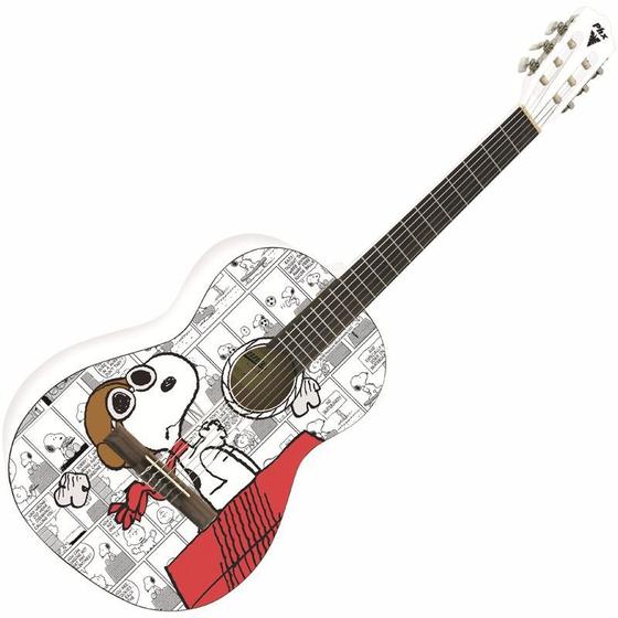 Violão Phoenix Clássico Peanuts Snoopy Aviador Adulto VSA-1 - Violão ...