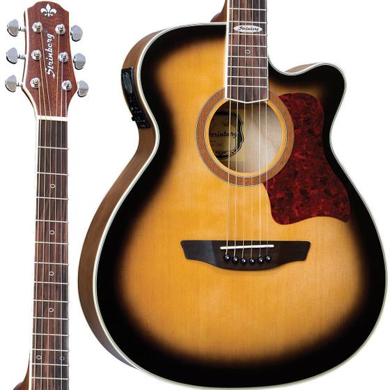 Violão Strinberg SA-20C HBS Aco Elétrico Sunburst Fosco - Violão ...