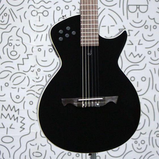 Violão Tagima Modena Nylon Eletrico Preto Regulado - Violão - Magazine ...