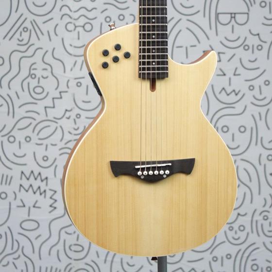 Violão Tagima Modena Steel Aço Eletrico Natural Satin Regulado - Violão ...