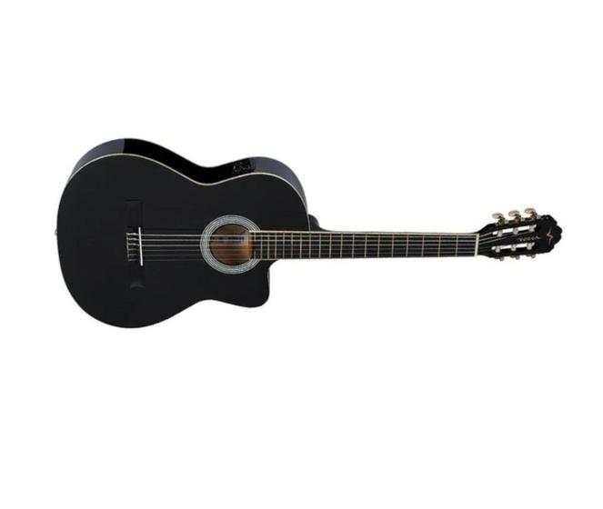 Violao vogga nylon eletrico vce310 bk preto - Violão - Magazine Luiza
