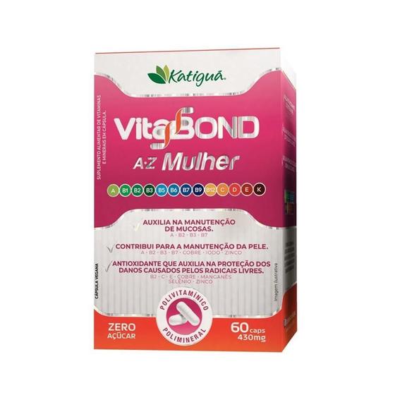Vitabond AZ Mulher 430mg 60 cápsulas - Katiguá - Katigua ...