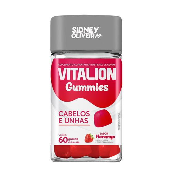 Vitalium gummies cabelos e unhas - SIDNEY OLIVEIRA - Nutricosméticos ...