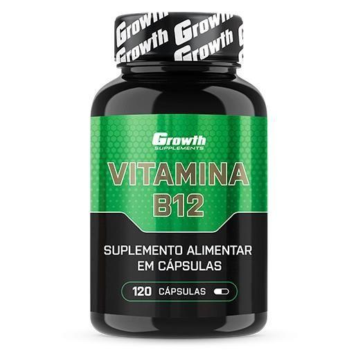 Vitamina B12 120 cápsulas Growth Supplement - Growth Supplements ...