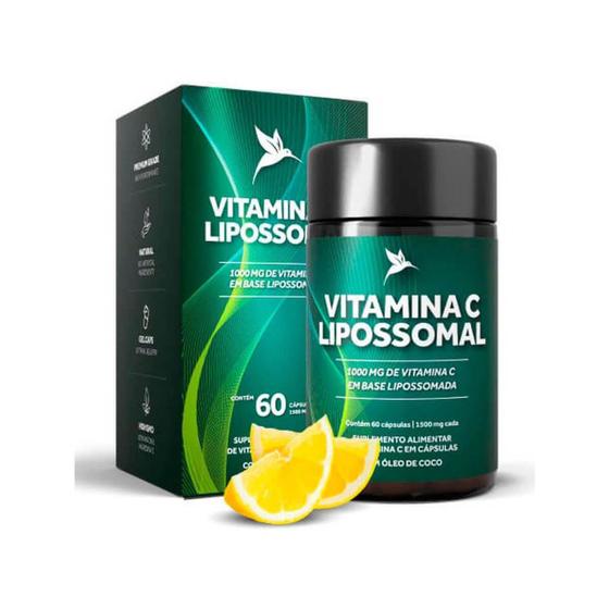 Vitamina C Lipossomal (1100mg) - Puravida 60 cápsulas - Vitaminas A-Z ...