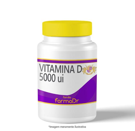 Vitamina D 5000 Ui 60 Capsulas Familia FarmaDR - Família FarmaDR ...