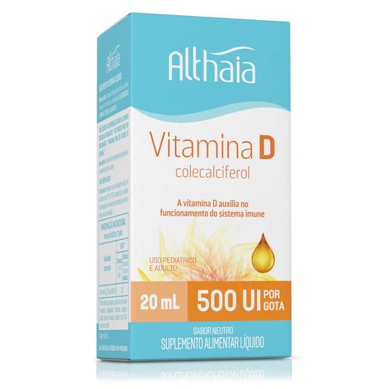 Vitamina D 500UI gotas - Lojaequaliv - Vitaminas A-Z - Magazine Luiza