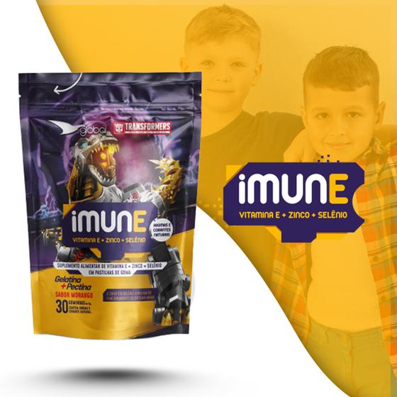 Vitamina Imune 30 gomas sabor morango Transformers - Global Suplementos ...
