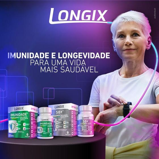 Vitamina longix 50+ 60capsulas - Multivitamínico / Polivitamínico ...