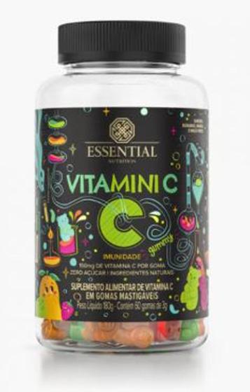 Vitamini c pote 180g/60un essential - ESSENTIAL NUTRITION - Vitaminas A ...