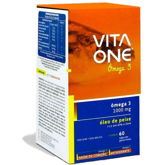 Vitamune Omega 3 1000mg com 60 Capsulas Cimed - Nutricosméticos ...