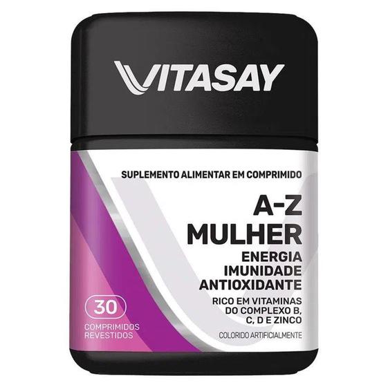 Vitasay A-Z Mulher 30 Comprimidos Revestidos - Vitaminas A-Z - Magazine ...