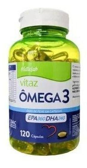 Vitaz Omega 3 1000Mg /120Caps - Natulab - Ômega 3 / Óleo de Peixe ...