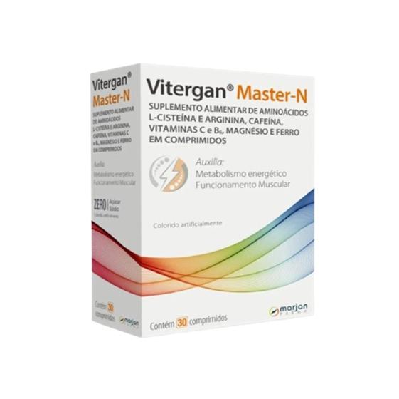 Vitergan Master-N Com 30 Comprimidos Sem Sabor - Marjan ...