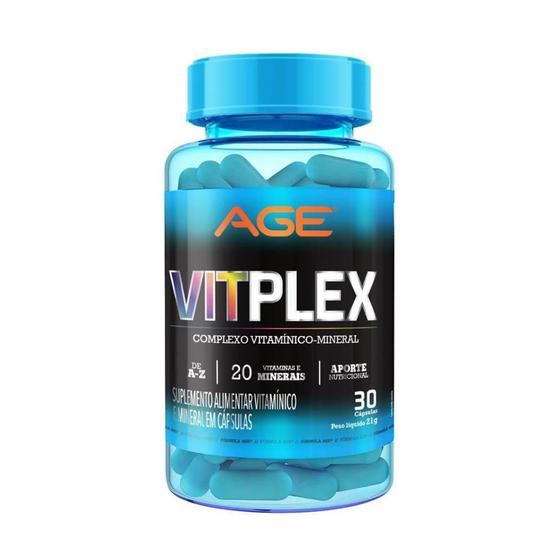 VITPLEX (30 cápsulas) - AGE - Medicamentos - Magazine Luiza
