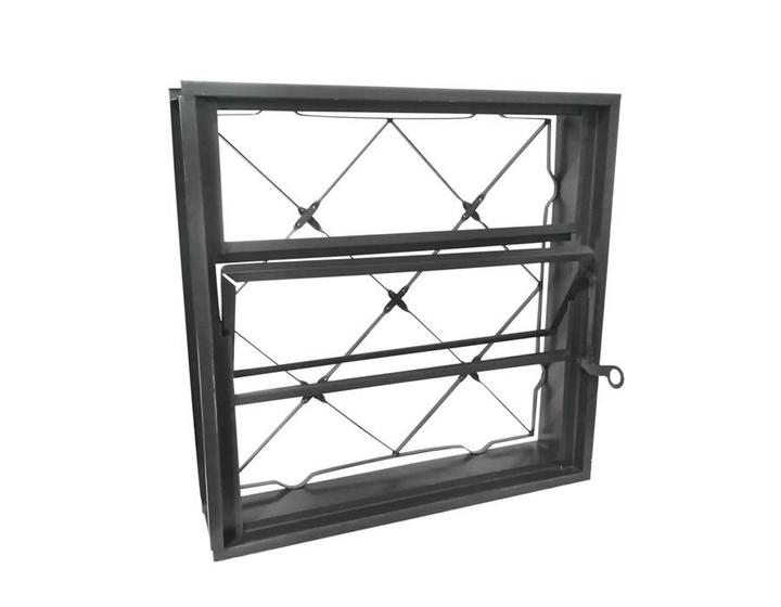 Vitro Basculante 40X60 Cm Aço Com Grade Cinza - Metalpan - Janela ...