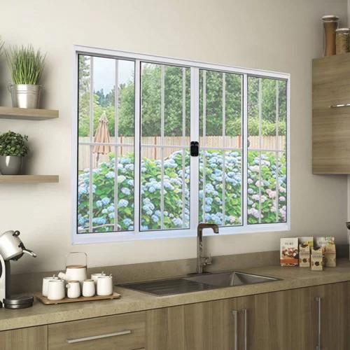 vitro sala janela alumínio branco 100 x 100 4fls c/grade l.18 ...