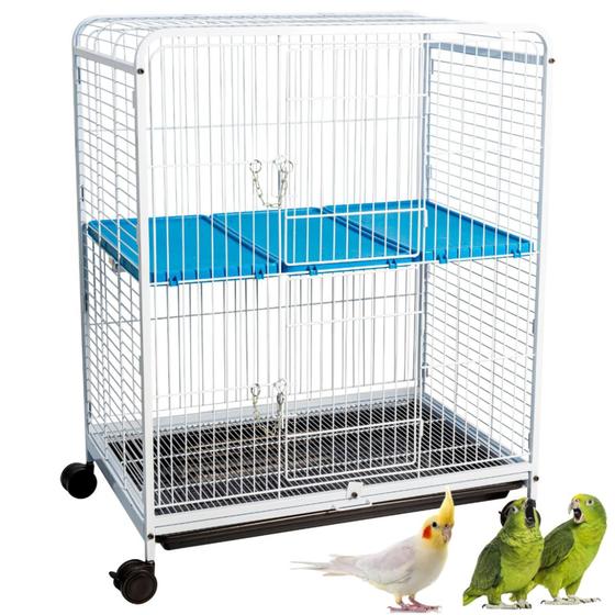 Viveiro Calopsita Gaiola Papagaio Agapornis Viveiro Grande - Start ...