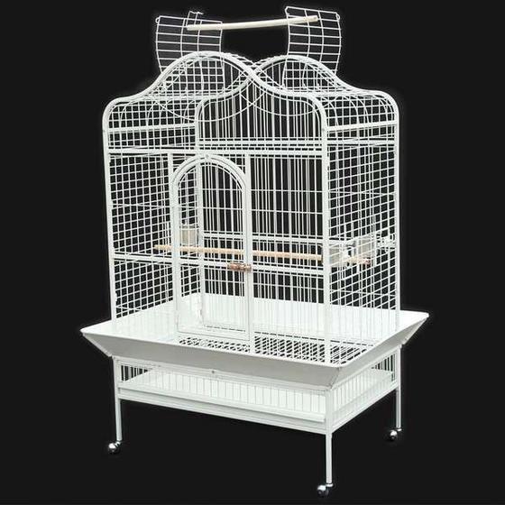 Viveiro Chalé Grande Para Aves Médias E Grandes - Branco - Eleva Mundi ...