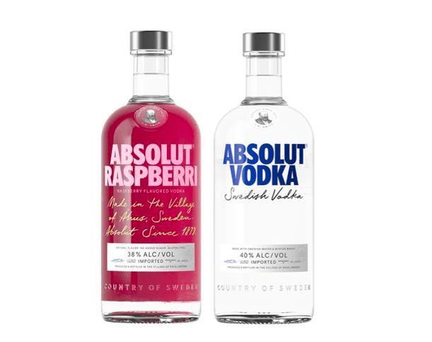 Vodka Absolut Raspberri + Absolut 750ml - Vodka - Magazine Luiza