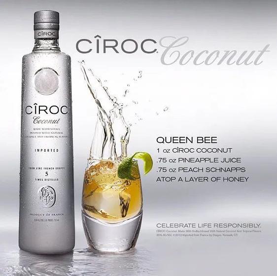 Vodka Ciroc Coconut (coco) 750ml - Vodka - Magazine Luiza