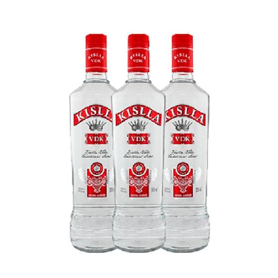 Vodka Kislla Tradicional 3x900ml - Vodka - Magazine Luiza