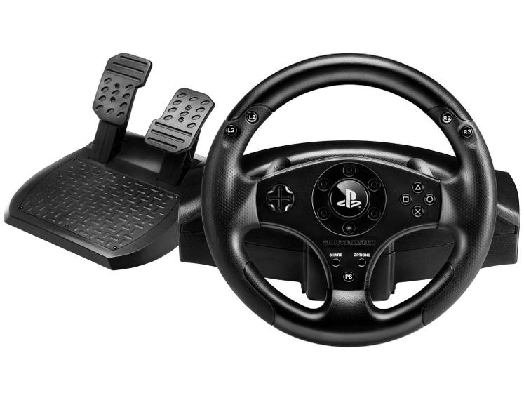 Volante e Pedal para PS3/PS4 Thrustmaster - T80 Racing Wheel ...