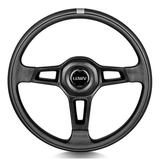 Volante Esportivo Lowv Bombardier Couro / Cinza - Volante - Magazine Luiza