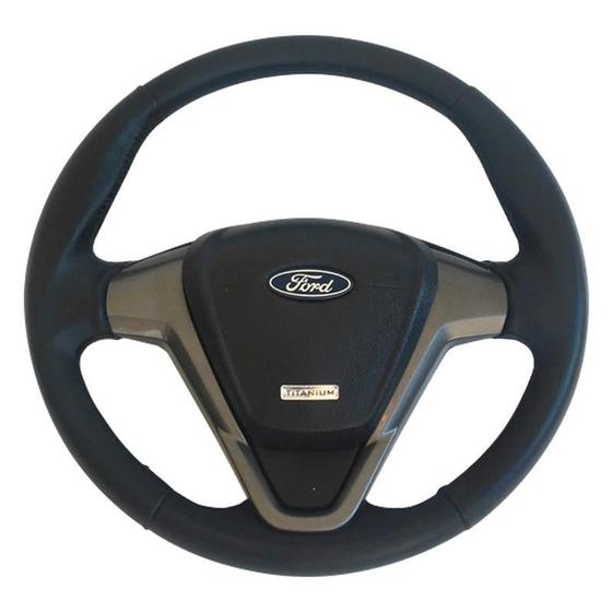 Volante Para Linha Ford Grafite Sem Cubo Mod. Titanium - Omega Volantes ...
