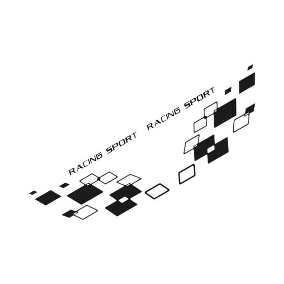 Volkswagen POLO Golf CC GTI-R LINE-R WRC-TSI Car Racing Side Door Vinyl ...