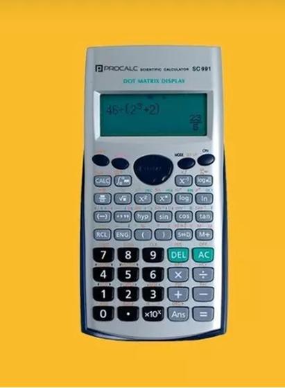 Voltar Calculadora Científica Procalc Sc991 403 Funções - Calculadora ...