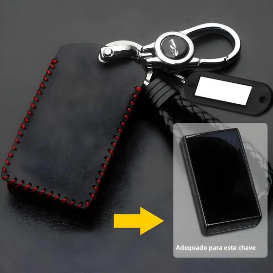 Volvo Ex30 Couro Genuíno Feito À Mão Caso Chave Do Carro Remoto ...