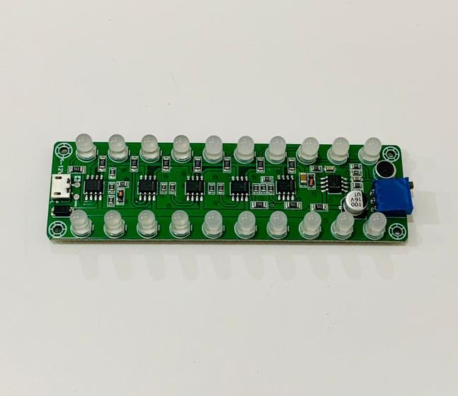 VU / RGB / Display Indicador de Nível de Áudio / Voz - led - Drone ...