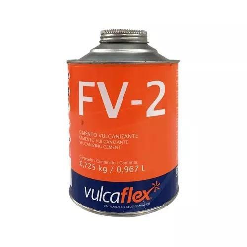 Vulcaflex Vf-2 Cola Cimento Vulcanizante A Frio Lata 725ml - Autopeças ...