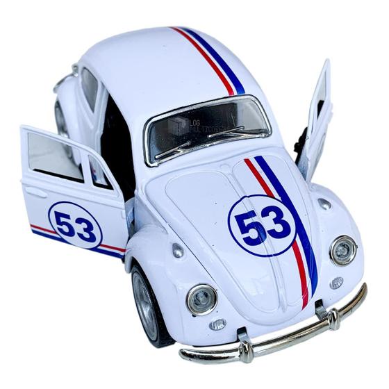 Vw Fusca 53 Herbie 1:32 Die Cast - Carrinhos e Cia - Magazine Luiza
