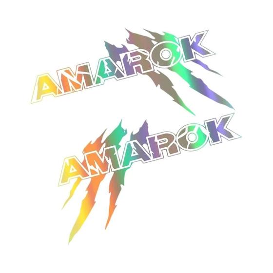 VW Volkswagen Amarok V6 Pickup Truck Bed Graphics Claw Styling Decor ...