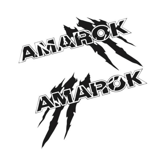 VW Volkswagen Amarok V6 Pickup Truck Bed Graphics Claw Styling Decor ...