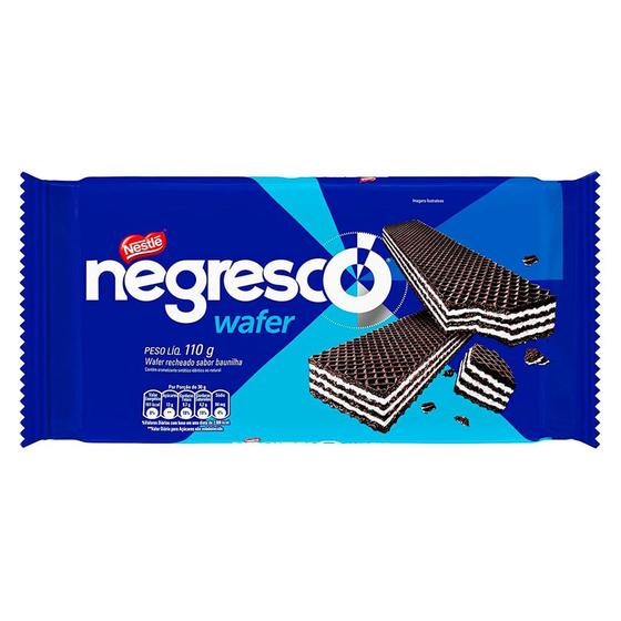Wafer Recheado Sabor Baunilha Negresco 110g - Nestlé - Wafer - Magazine ...