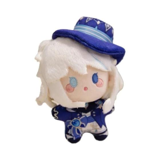 Wanderer Furina Lyney Lynette Cartoon Genshin Impact Chaveiro De ...